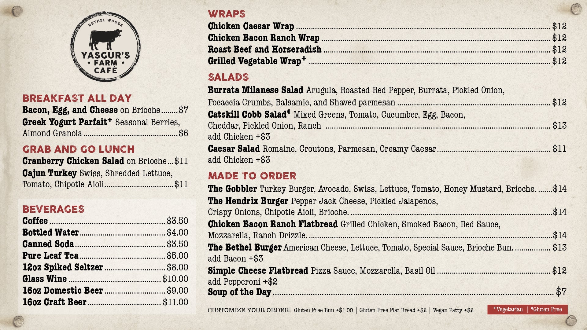 Dining | Bethel Woods Center for the Arts